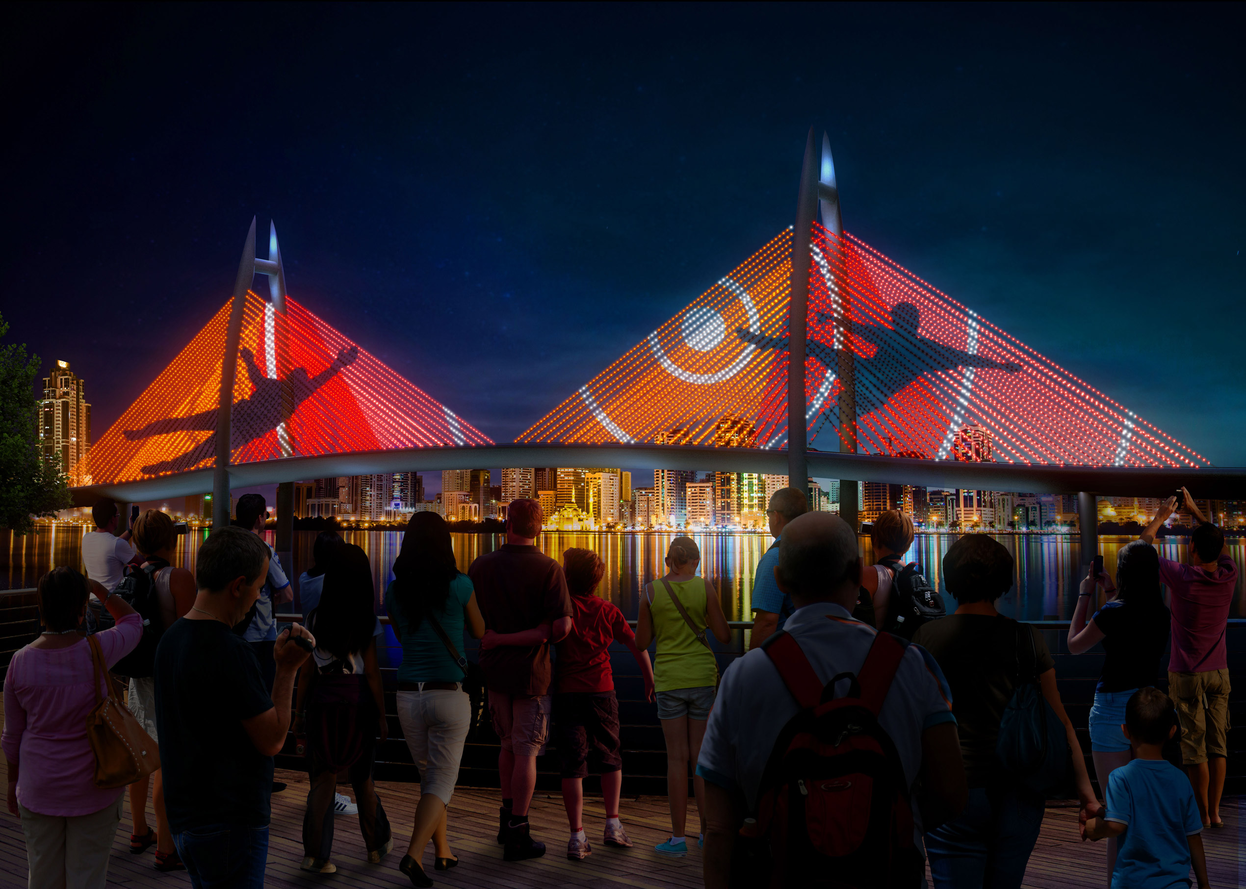 VSL LEDsPLAY® bridge dynamic lighting