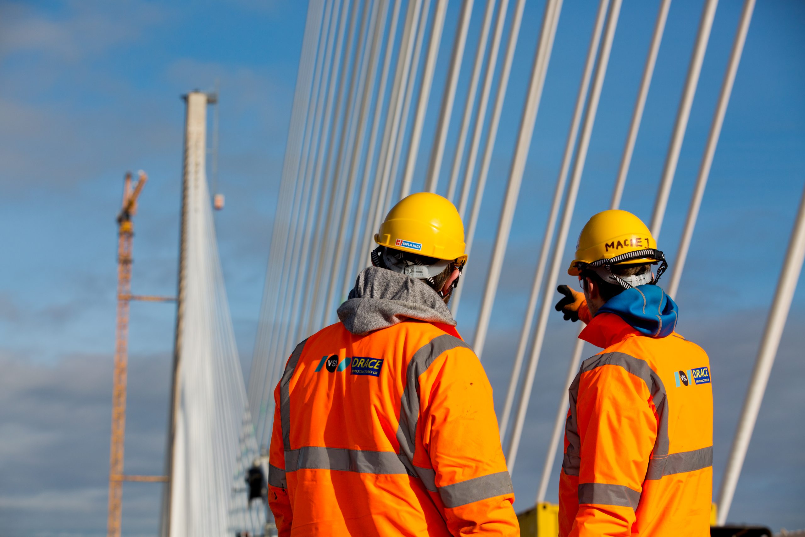 Anticipating maintenance operations in a bridge construction project