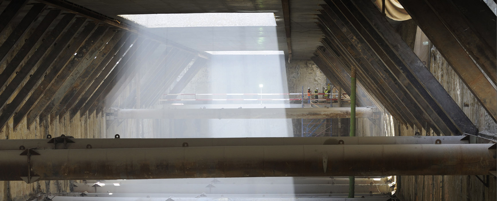 Metro station construction | VSL-Intrafor